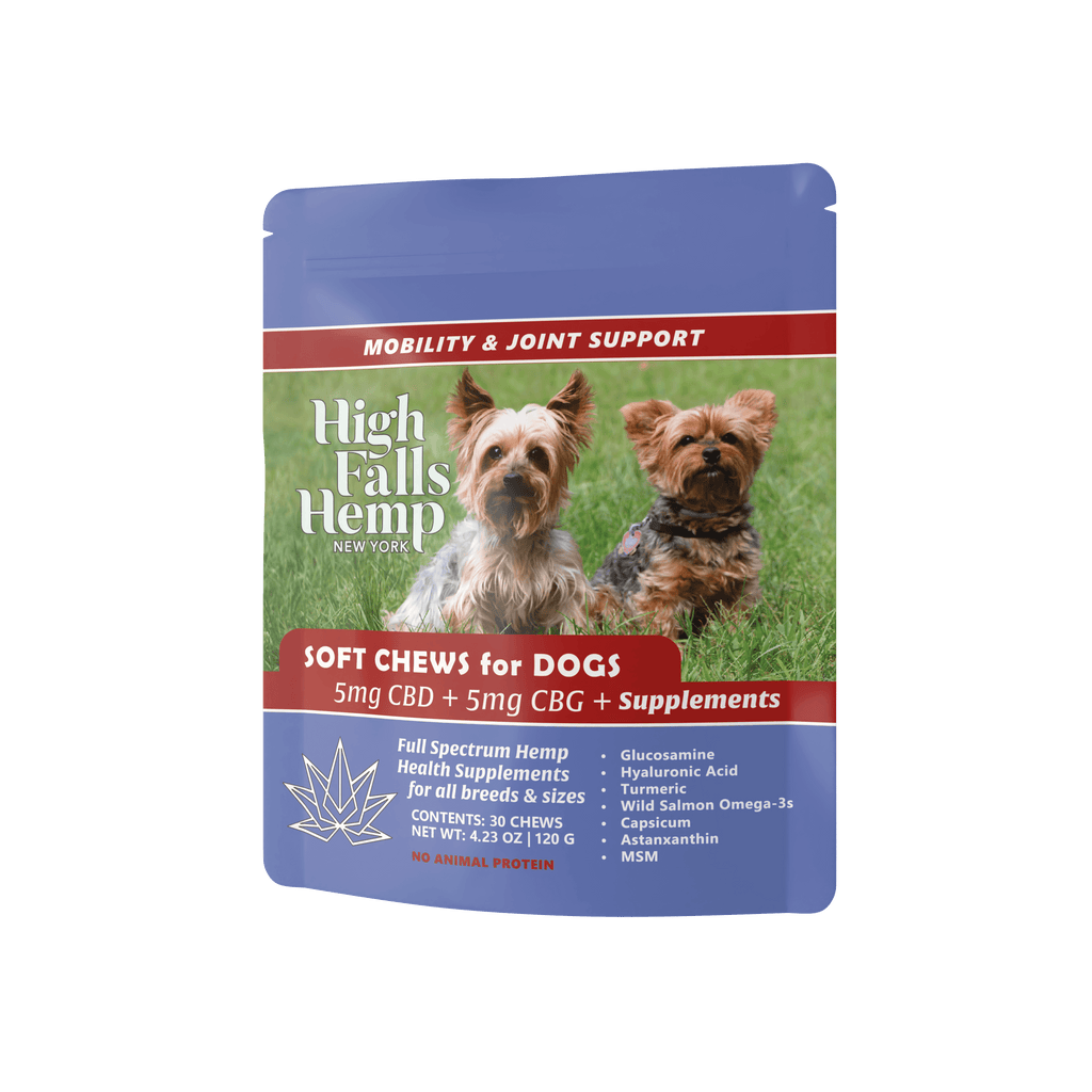 CBD/CBG Soft Chews for Dogs – High Falls Hemp NY